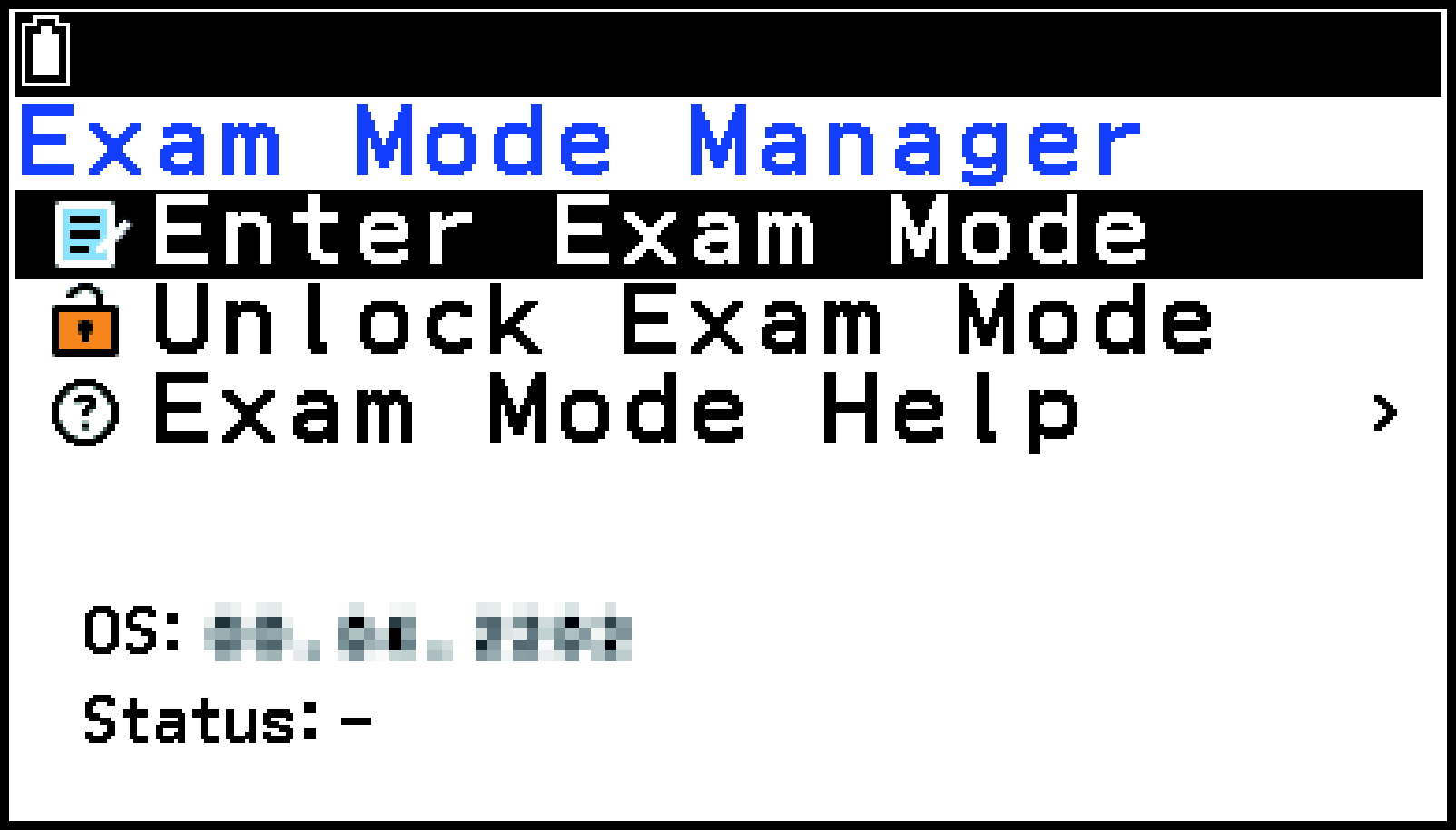 Exam Mode App (for fx-1AU GRAPH)