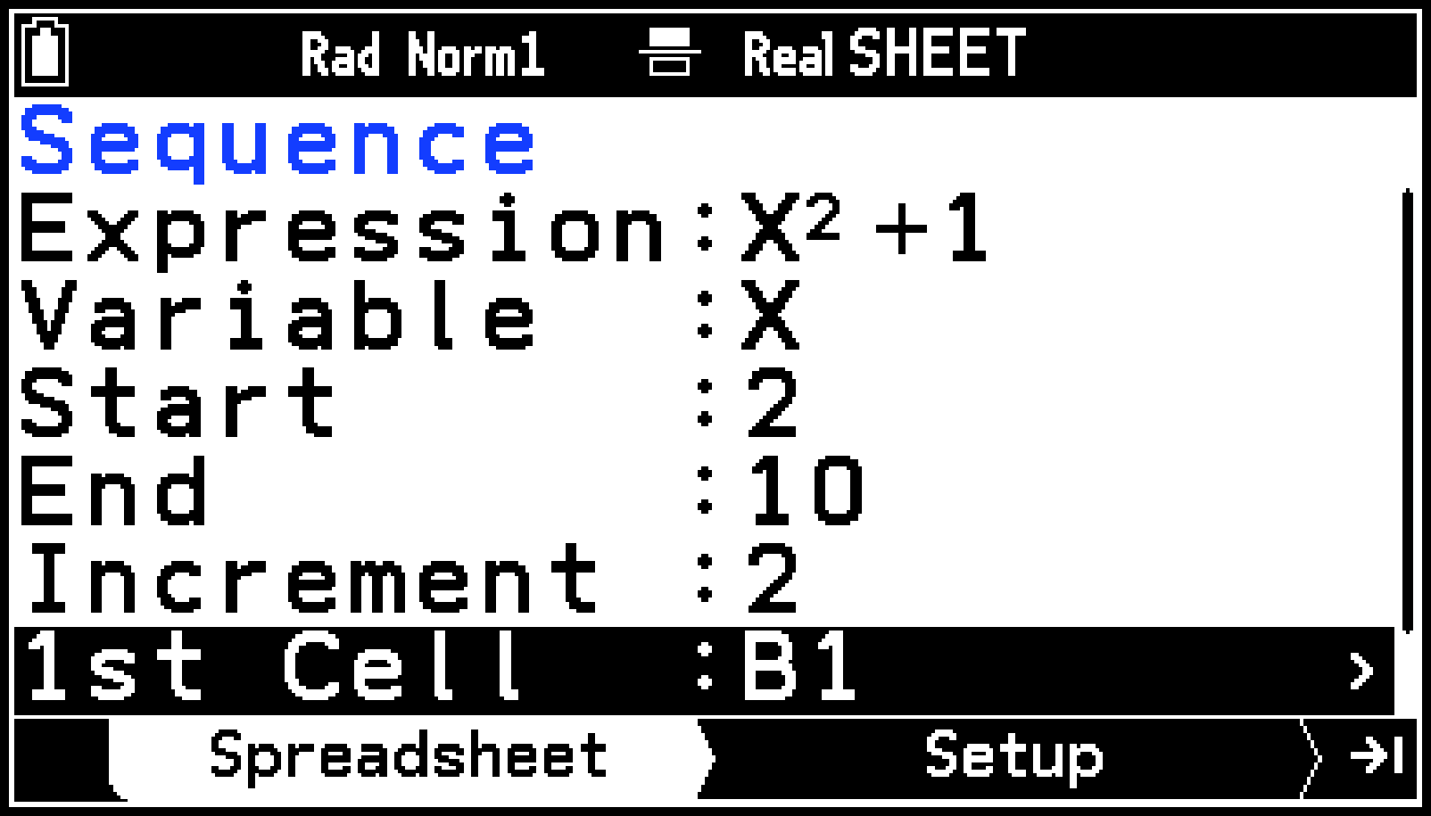 Spreadsheet App