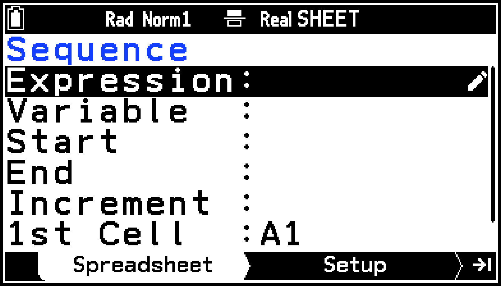 Spreadsheet App