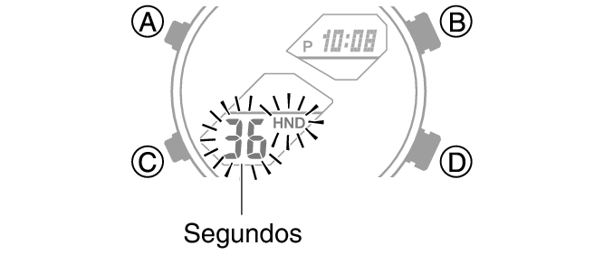 Restablecimiento de los ajustes del reloj N. º de modelo 5698 EDIFICE ...