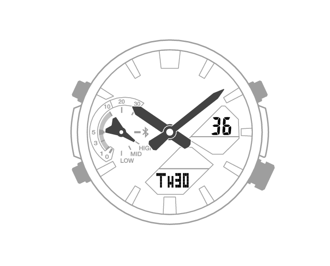 맨 위로 이동 모듈 번호 5658 EDIFICE - 지원 - CASIO